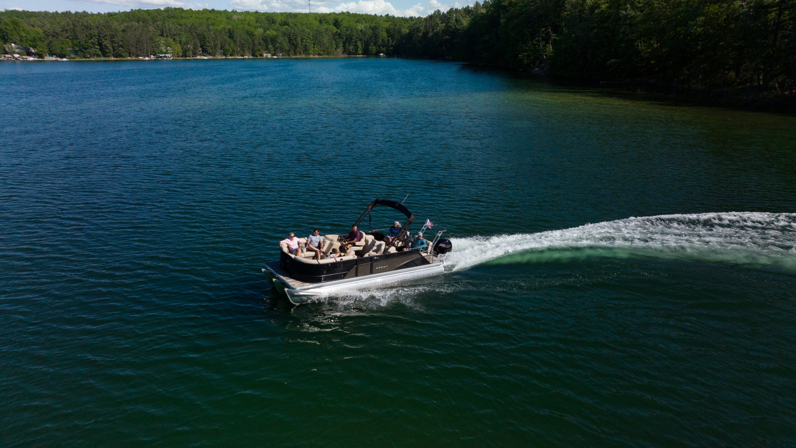 Crest Pontoons in Hart, MI - Colony Marine