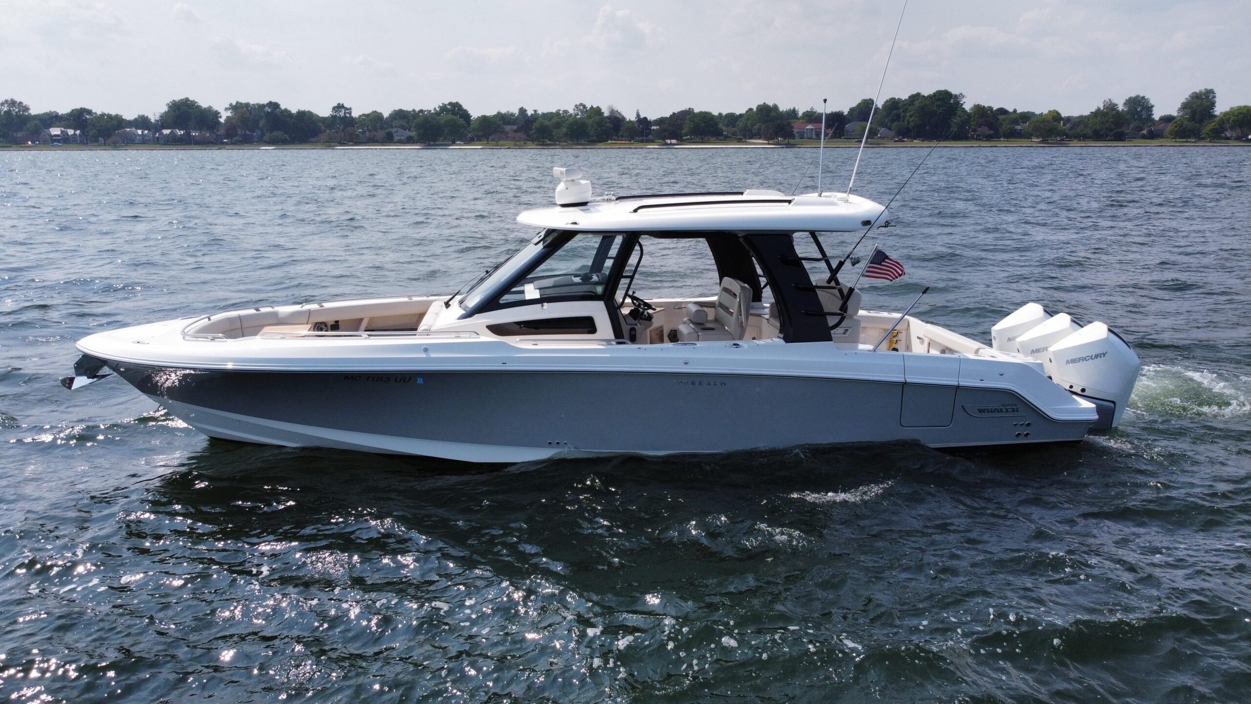 Used 2022 Boston Whaler 350 Realm For Sale in St. Clair Shores, MI ...